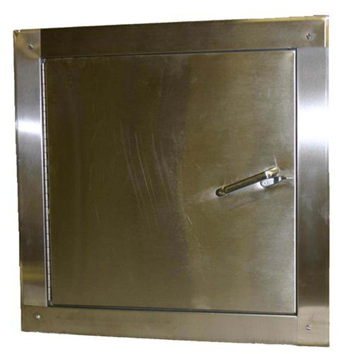 21x21 Left Side Hinged Chute Intake Door - Chute Doctor