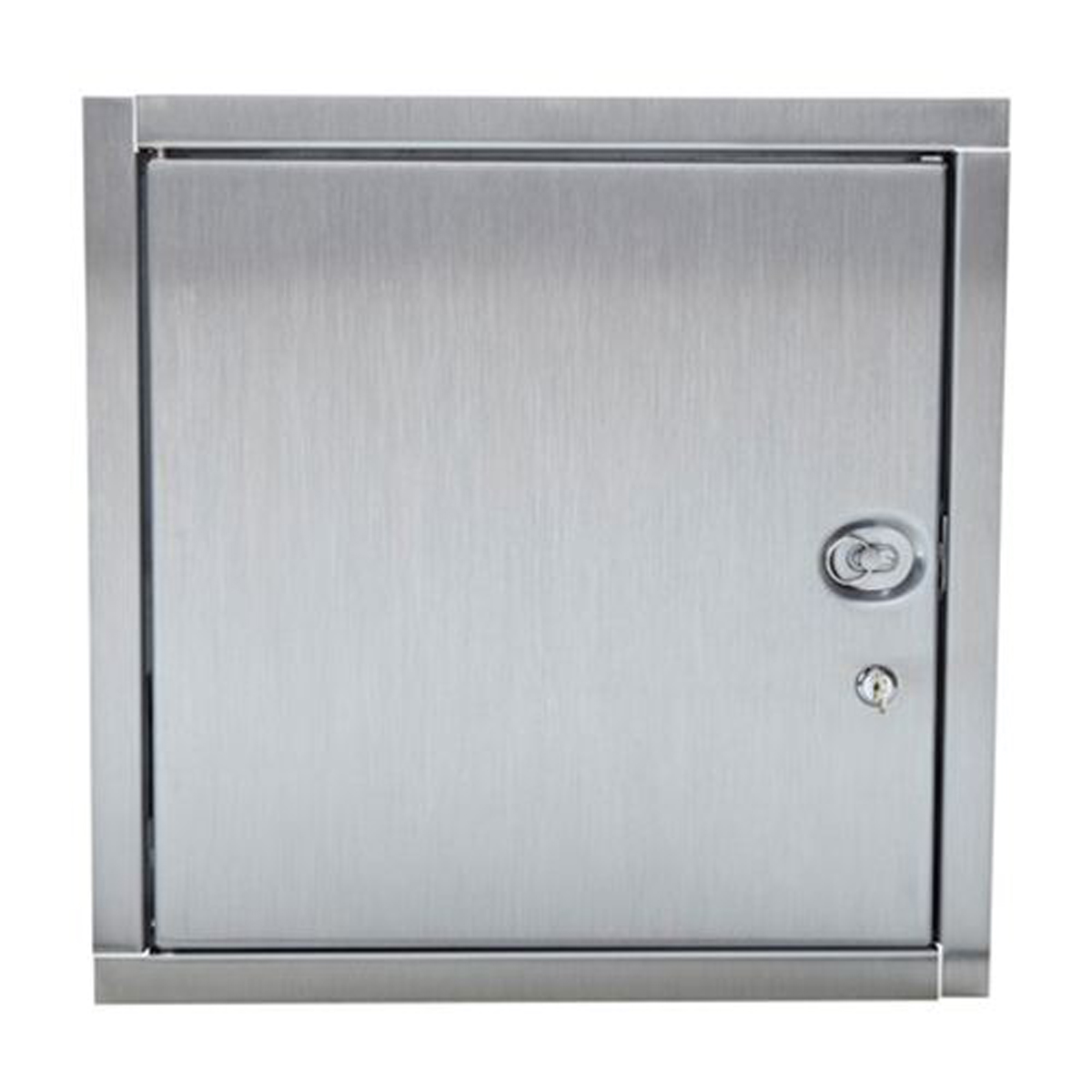 16x16 Left Side Hinged Wall Access Door with Key Lock - Chute Doctor