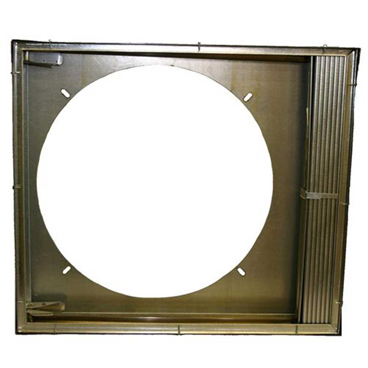 30" Round Horizontal Fire Rated Stainless Steel Chute Discharge Door ...