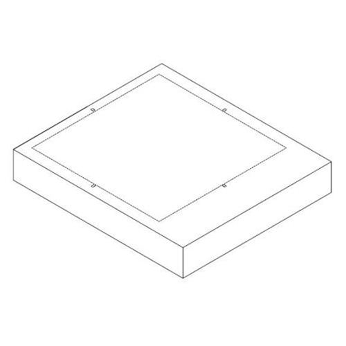 20" Square Horizontal Fired Rated Stainless Steel Chute Discharge Door ...