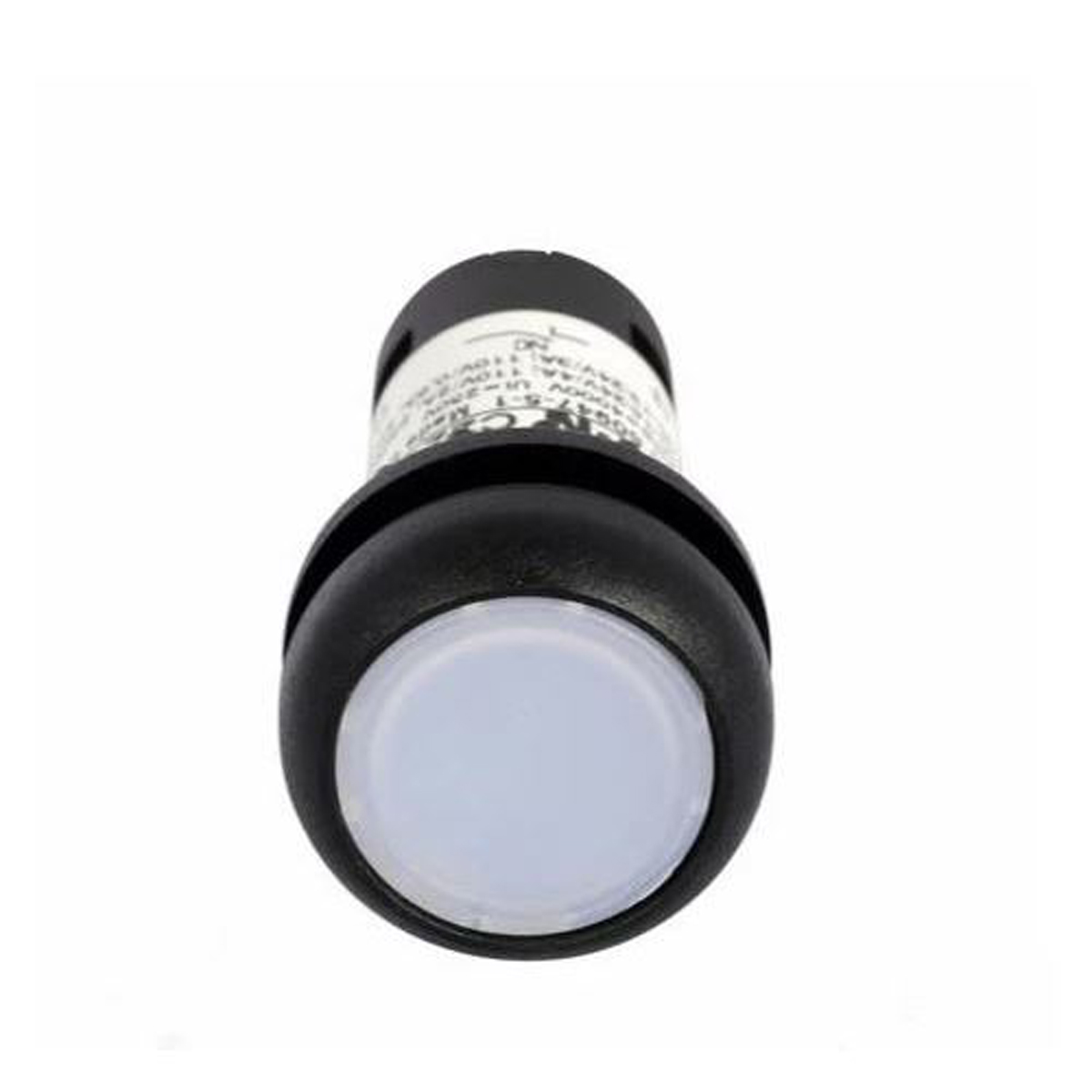 White LED Electrical Interlock Light Assembly, Silver Bezel, 120 Volt ...