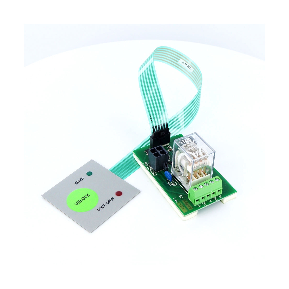 Green LED Touch-pad for 24v Electrical Interlock Control Panel, 24v ...