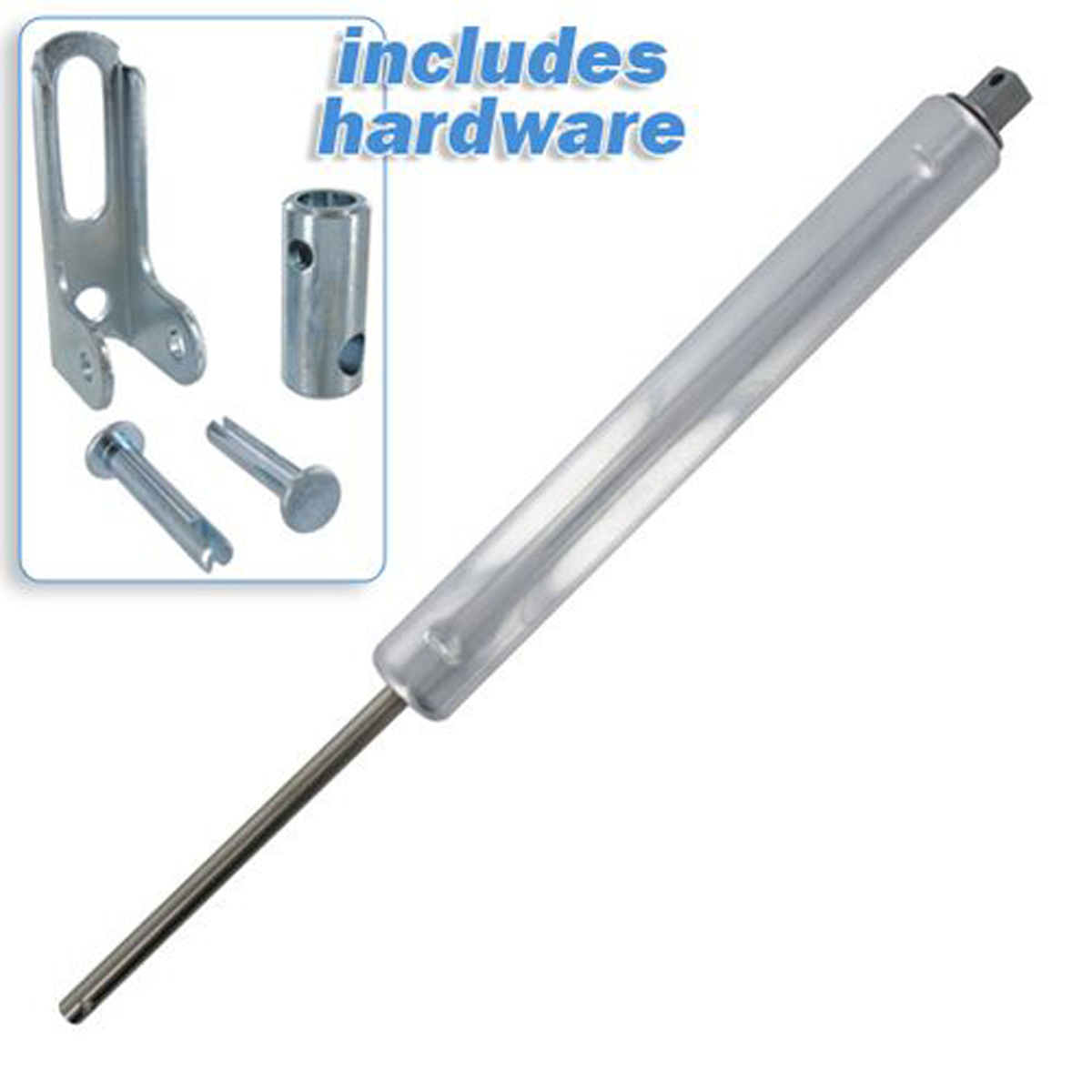 8" Extended Shaft Chute Intake Door Closer - Chute Dr